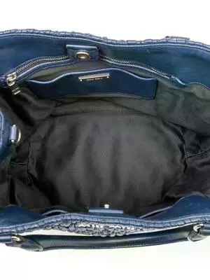 Miu Miu Matelassé Nappa Crystal Satchel - Blue
