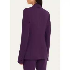 Michael Kors Tailored Single-button Blazer - Amethyst