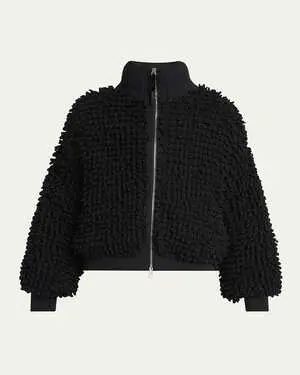Moncler X Ee Edward Enninful Wool-blend Cardigan
