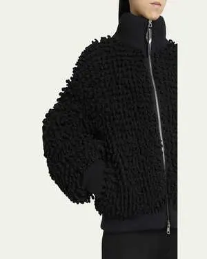 Moncler X Ee Edward Enninful Wool-blend Cardigan