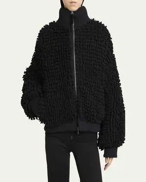 Moncler X Ee Edward Enninful Wool-blend Cardigan