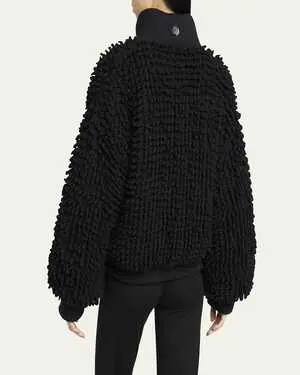 Moncler X Ee Edward Enninful Wool-blend Cardigan