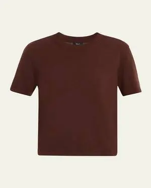Rails Cashmere-blend T-shirt