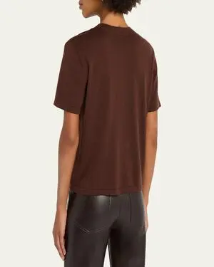Rails Cashmere-blend T-shirt