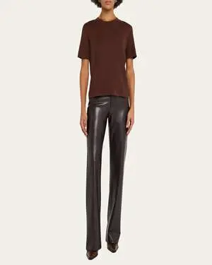 Rails Cashmere-blend T-shirt