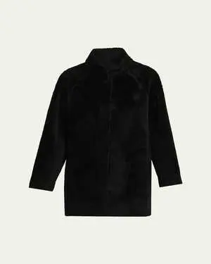 AEXAE Cashmere Plush Jacket - Shearling