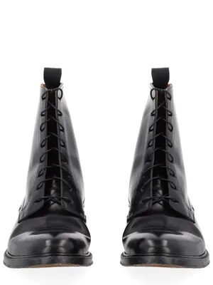 MAISON MARGIELA Lace-up Leather Boots