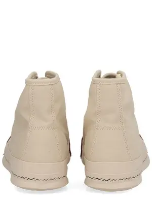 Visvim Skagway Hi-top Sneakers - Ivory
