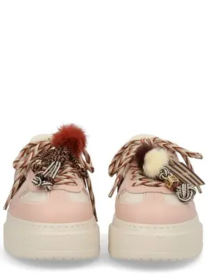 Fendi Match Sneakers - Beige