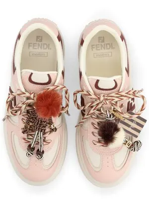 Fendi Match Sneakers - Beige
