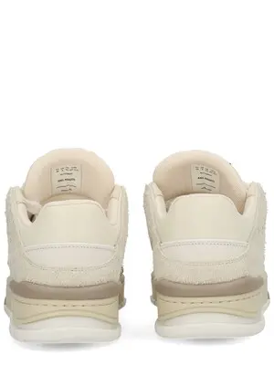 Axel Arigato Area Lo Fluffy Sneakers - Beige