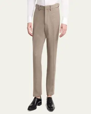 TOM FORD Sequin Boucle Flat-front Trousers