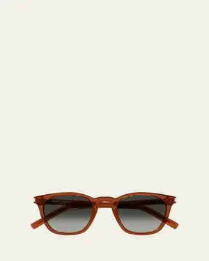Saint Laurent Sl 28-051 Square Sunglasses - Brown