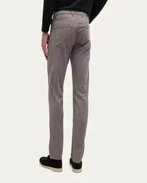 Peter Millar Wayfare 5-pocket Stretch Denim Pants - Mdblue