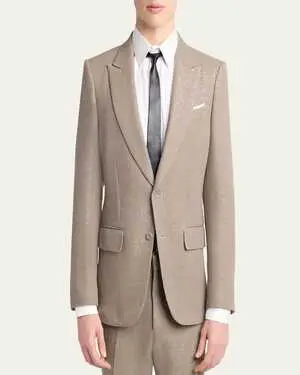 TOM FORD Sequin Boucle Peak Lapel Sport Coat