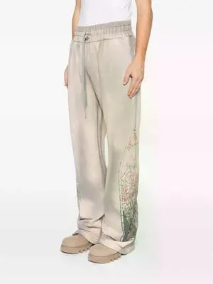 WHO DECIDES WAR BY EV BRAVADO Graphic-print Track Pants