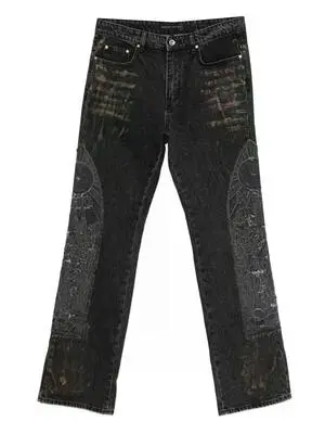 WHO DECIDES WAR BY EV BRAVADO Mechanic Straight Jeans