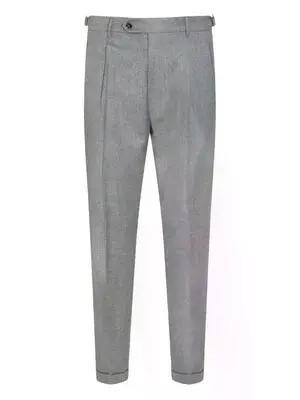 BERWICH Button-fastening Pleated Trousers