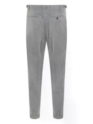BERWICH Button-fastening Pleated Trousers