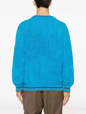 KIKO KOSTADINOV Fitz Embroidered Sweater - Blue