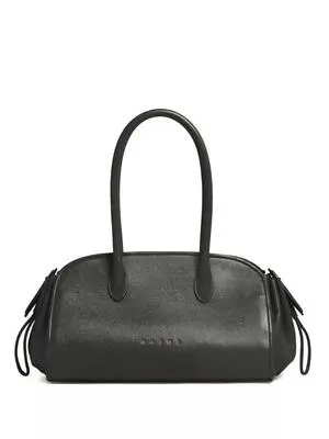 Marni Tulipea Drawstring Leather Tote Bag