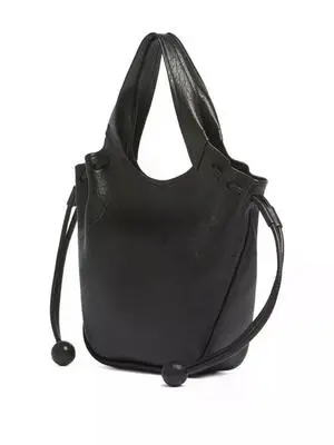 Marni Grained Leather Tote Bag