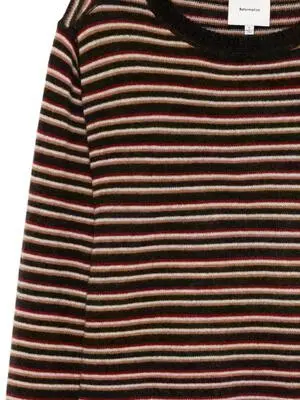 REFORMATION Striped Cashmere Jumper