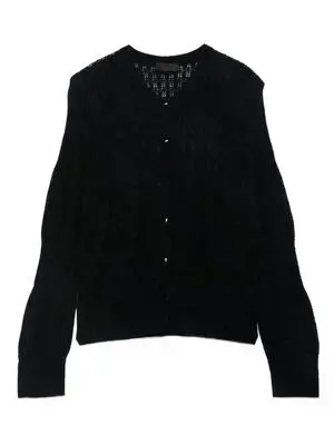 Liu Jo Button-front Open-knit Cardigan
