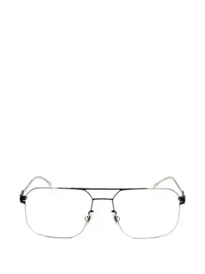Mykita Rembert Geometric Frame Glasses - Silver