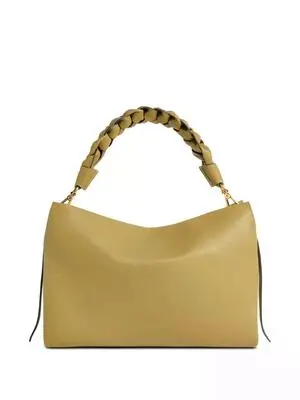 COCCINELLE Medium Boheme Braided-handle Shoulder Bag - Yellow