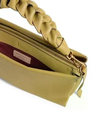 COCCINELLE Medium Boheme Braided-handle Shoulder Bag - Yellow