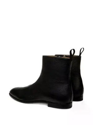 Bally Westminster Leather Zip Boots