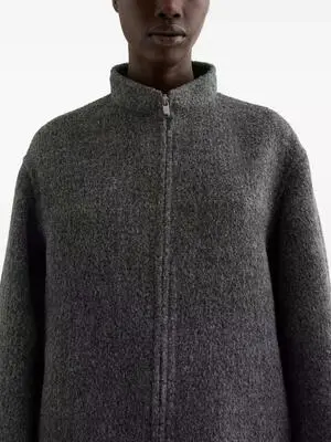 JIL SANDER Stand-up Collar Fleece Jacket