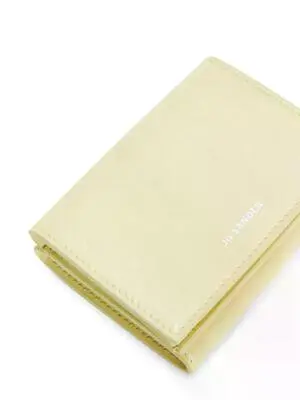 JIL SANDER Embossed Folded Mini Wallet