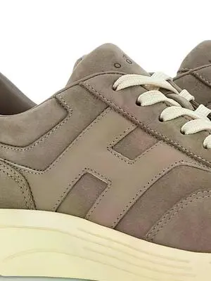 Hogan Hyperlight Logo-appliqué Sneakers - Brown