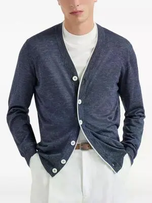 Brunello Cucinelli Button-fastening V-neck Cardigan