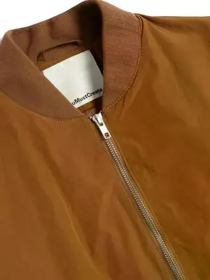 You Must Create Drawstring Zip-fastening Bomber Jacket