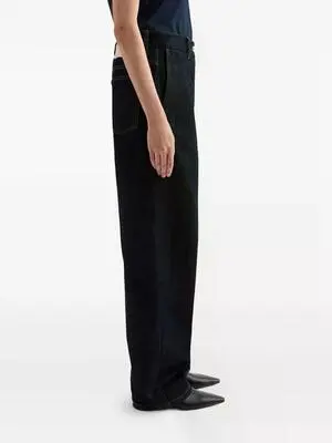 JIL SANDER Button-fly Flared Jeans