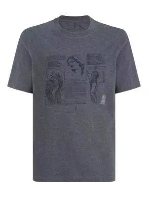 Brunello Cucinelli Graphic-print Crew-neck T-shirt