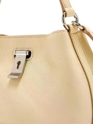 Bally Mini Bag With Top Handle And Shoulder Strap