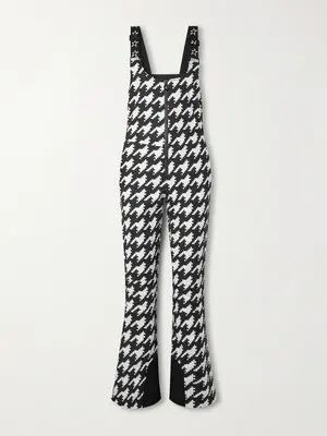 Perfect Moment Jg Houndstooth Ski Salopettes