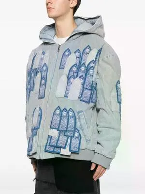WHO DECIDES WAR Fly Away Work Jacket - Blue