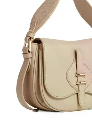 COCCINELLE Small Mavery Buckle Shoulder Bag - Neutrals