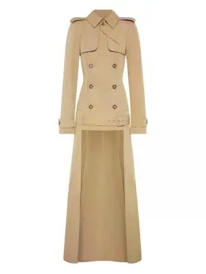 JEAN PAUL GAULTIER Buttoned Belted Trench Coat
