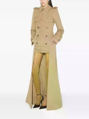 JEAN PAUL GAULTIER Buttoned Belted Trench Coat