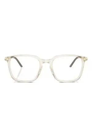 Moncler Square-frame Glasses - Neutrals