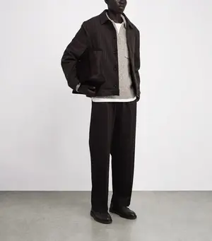 WAX LONDON Wool Alpha Polo Sweater