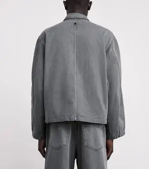 LE17SEPTEMBRE Garment-dyed Denim Jacket
