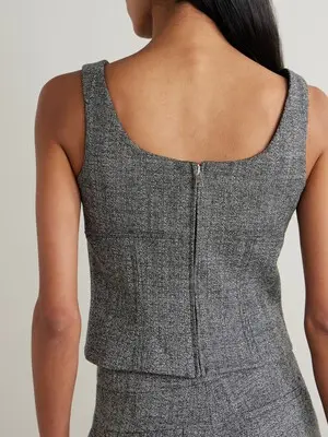 Gucci Wool-tweed Top