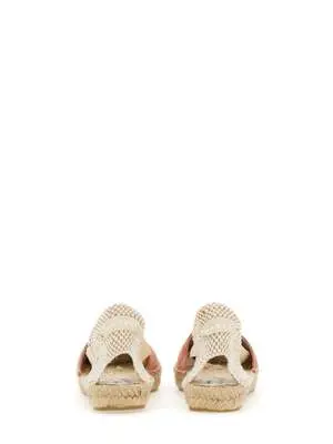 Manebí Espadrille Flats - Brown